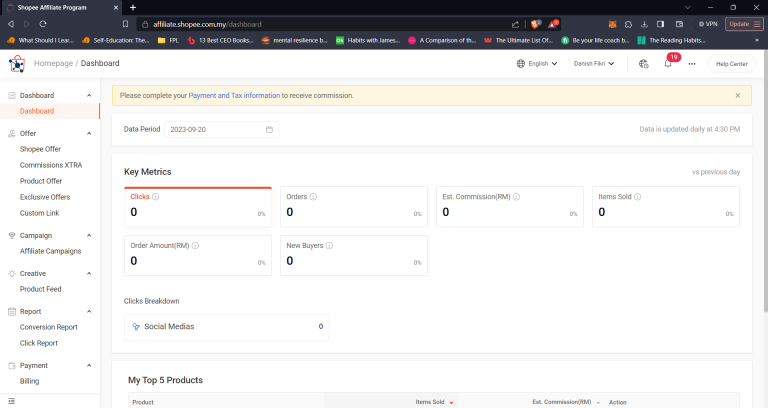 Guide to Joining the Shopee Affiliate Program in Malaysia