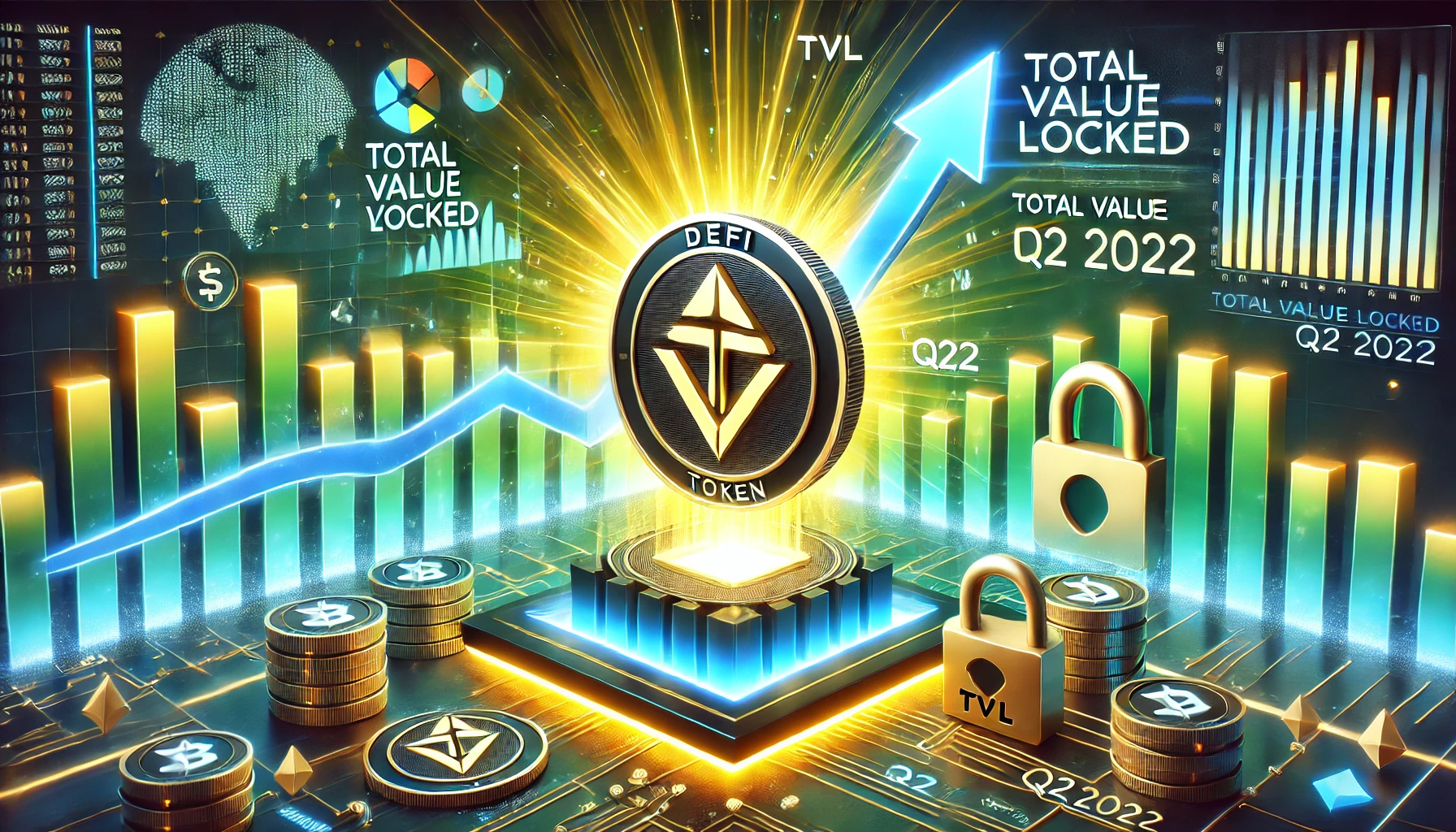 DeFi Token Surges, TVL Touches Highest Value Since Q2 2022