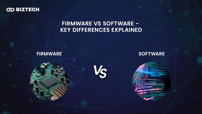 Firmware vs Software - Key Differences Explained