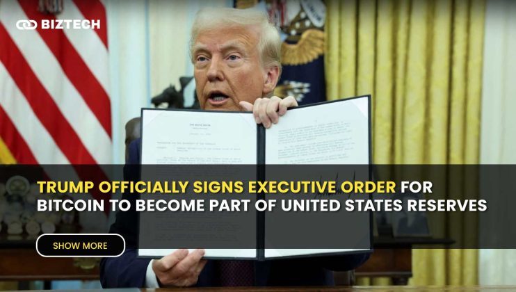 Trump Officially Signs Executive Order For Bitcoin To Become Part Of ...