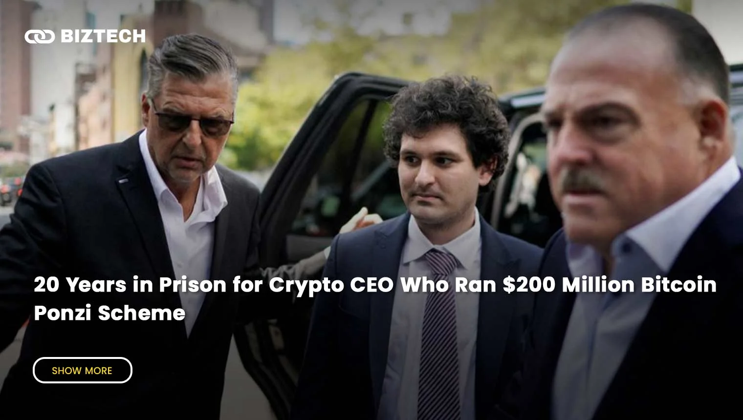 Crypto CEO Gets 20 Years for $200M Bitcoin Ponzi Scheme